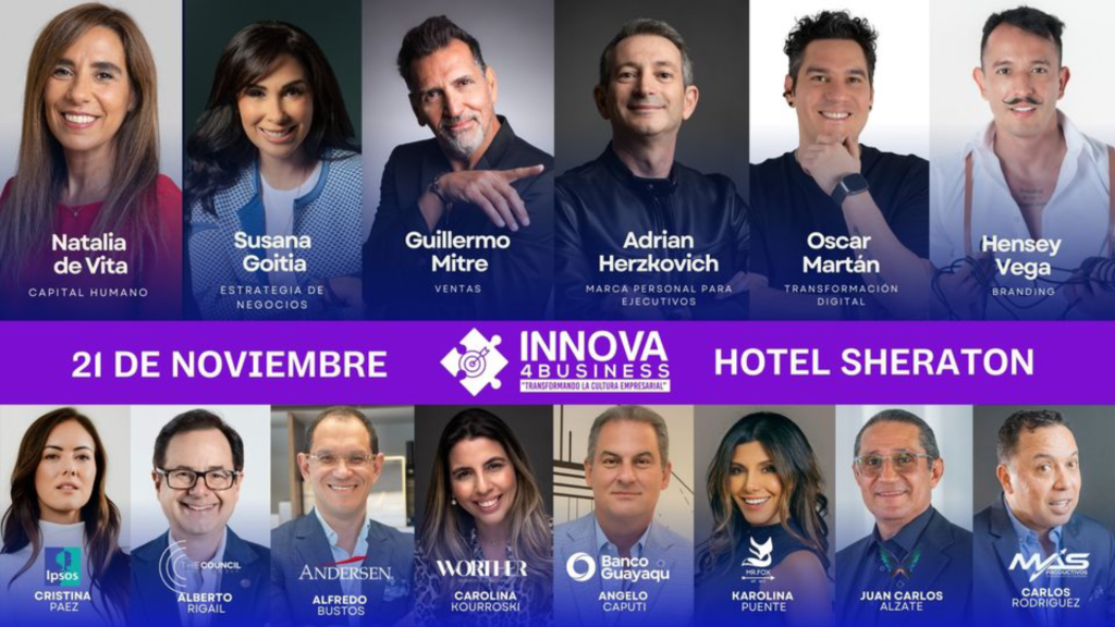 A Guayaquil llega Innova 4 Business - Ece Programa - Empresa, Comercio ...